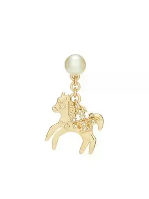 Tory Burch Curiosity Horse-charm Drop Earrings
