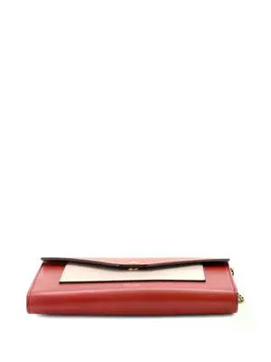 Celine Pocket Envelope Leather Shoulder Bag