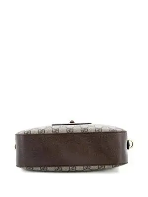 Gucci Neo Vintage Camera Messenger Crossbody Bag Gg Coated Canvas - Brown