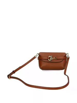 Ralph Lauren Buckle-detail Leather Crossbody Bag