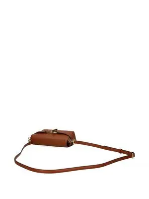 Ralph Lauren Buckle-detail Leather Crossbody Bag