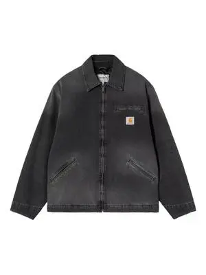 Carhartt Work In Progress Og Detroit Denim Jacket - Grey