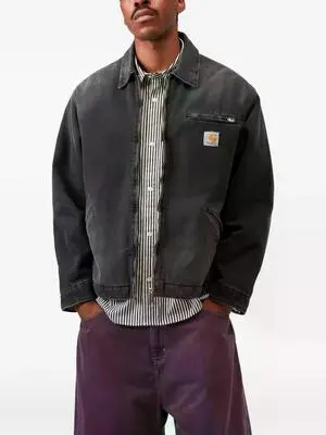 Carhartt Work In Progress Og Detroit Denim Jacket - Grey