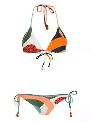 LYGIA & NANNY Tie-fastening Bikini - Neutrals