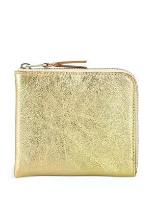 Comme Des Garçons Zip Small Wallet - Gold