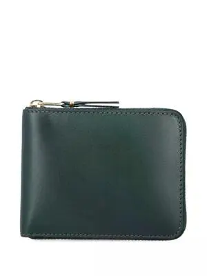 Comme Des Garçons Zip Wallet - Green