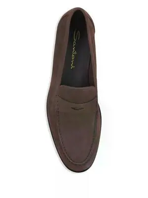 Santoni Penny Loafers