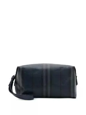 Burberry Highlands Wash Bag - Blue