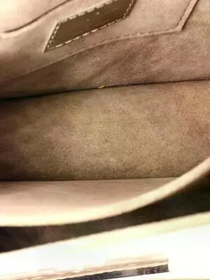 LOUIS VUITTON Dauphine Monogram Seal Mini Crossbody Bag - Gold