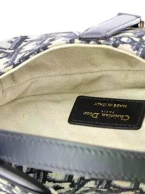 Dior Saddle Handbag Oblique Canvas Mini Shoulder Bag - Blue