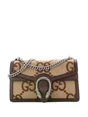 Gucci Dionysus Bag Jumbo Gg Canvas Small Shoulder Bag