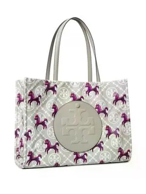 Tory Burch Ella Horse-printed Tote Bag