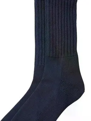 ROTOTO Ribbed Knit Socks - Blue