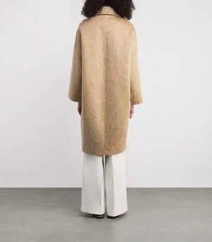 JOSEPH Wool-blend Alder Coat - Pink