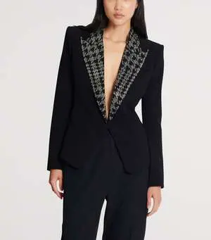 Balmain Embellished Tweed Jacket