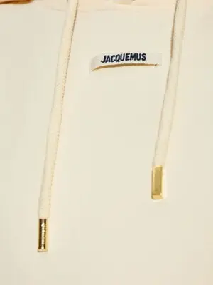 Jacquemus Le Hoodie Gros Grain - Beige