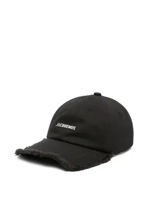 Jacquemus La Casquette Artichaut Baseball Cap - Black