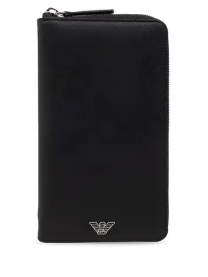 Emporio Armani Logo Organizer - Black