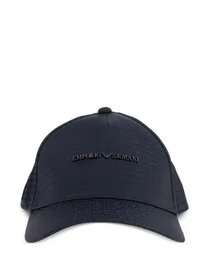 Emporio Armani Logo Baseball Cap - Blue