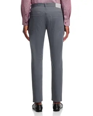 BOSS Delaware Slim Fit Trousers - Silver