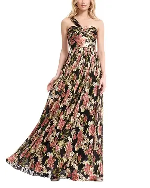 Dress The Population Idalia Twist Front Gown