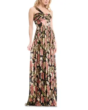 Dress The Population Idalia Twist Front Gown