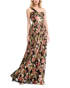 Dress The Population Idalia Twist Front Gown