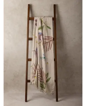 GAURI KOHLI Bahara Throw Blanket, 60" L X 50" W