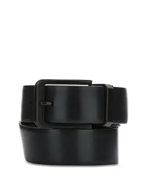 Bloomingdale'S Leather Belt With Buckle