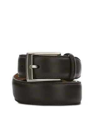 Bloomingdale'S Leather Belt - Chocolate