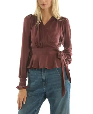 SECRET PON-PON Hailey Top - Mulberry