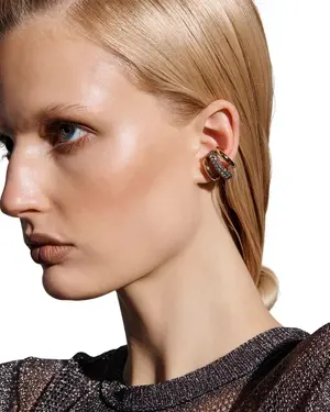 Demarson Maye Pave Single Ear Cuff - Two Tone
