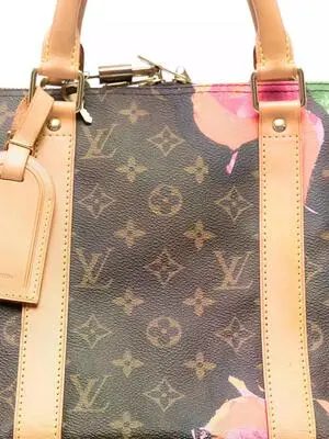 LOUIS VUITTON X Stephen Sprouse Keepall 50 Travel Bag - Brown