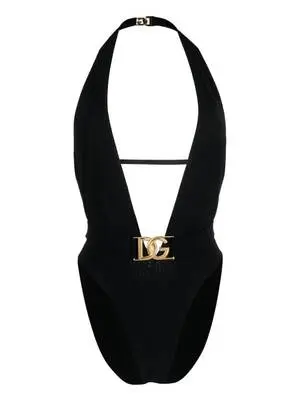 Dolce & Gabbana Stretch Swimsuit - Black