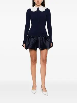 SELF-PORTRAIT Mini Dress - Blue