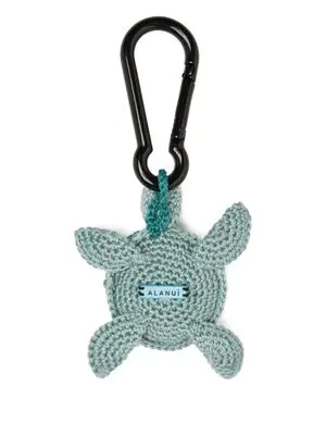 Alanui Turtle Crochet Keyring