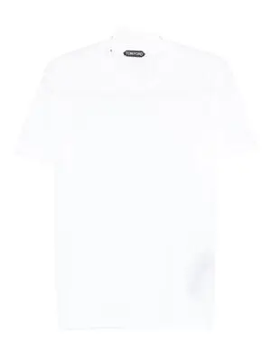 TOM FORD Cotton Blend T Shirt - White