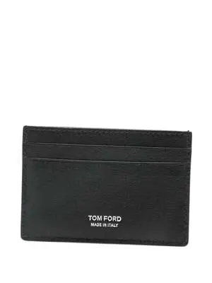 TOM FORD Leather Credit Card Case - Black