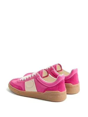 Valentino Garavani Upvillage Leather Sneakers - Fuchsia