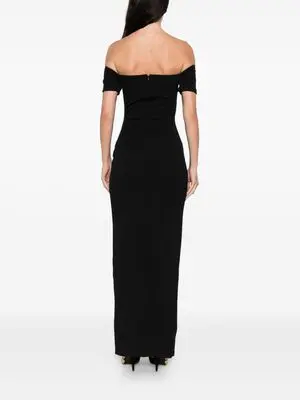 Solace London Nile Maxi Dress - Black