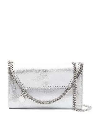 Stella McCartney Falabella Wallet On Chain - Silver