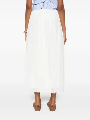 Brunello Cucinelli Cotton Knee Length Skirt
