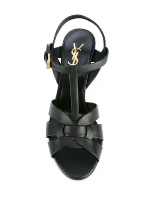 Saint Laurent Tribute Leather Sandals