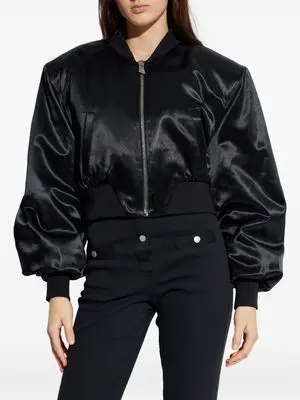 Attico Satin Bomber Jacket