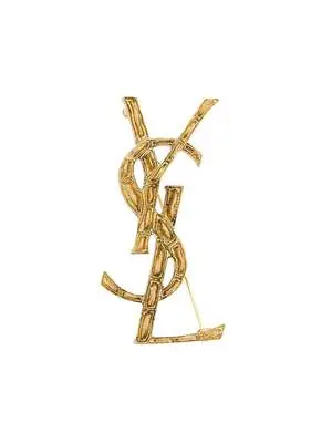 Saint Laurent Cassandre Broche - Golden