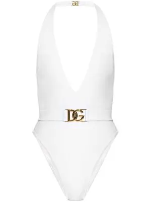 Dolce & Gabbana One-piece Swimsuit - White