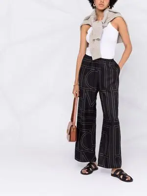 TOTEME Silk Pajama Trousers