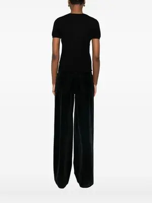 LISA YANG Ira Cashmere T-shirt - Black