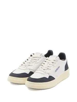 AUTRY Medalist Low Leather Sneakers - Blue