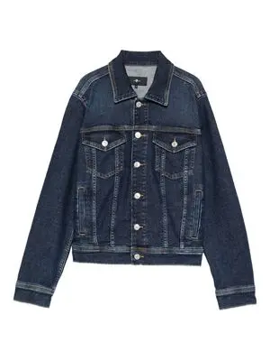 SEVEN Denim Trucker Jacket - Blue